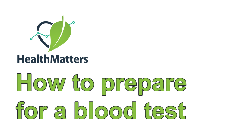 How to prepare for a blood test