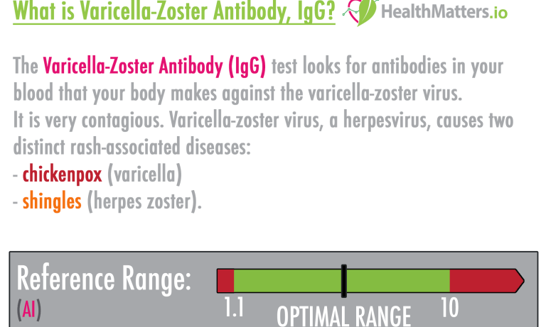 What is Varicella-Zoster Antibody (IgG)? High and low values | Lab ...