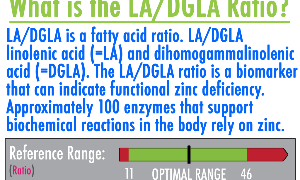 What is the LA/DGLA Ratio? High and low values | Lab results explained