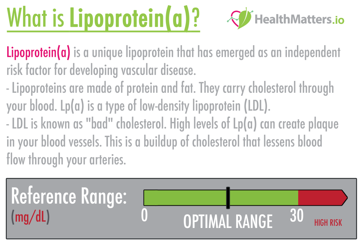 What is Lipoprotein(a) / Lp(a)? High values | Lab results explained
