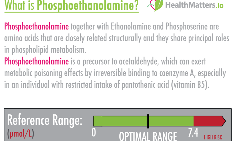 What is Phosphoethanolamine? High and low values | Lab results explained